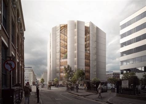 Shoreditch Office By Waugh Thistleton Uses Innovative Timber Structure