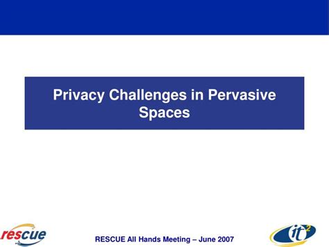 Ppt Privacy Challenges In Pervasive Spaces Powerpoint Presentation