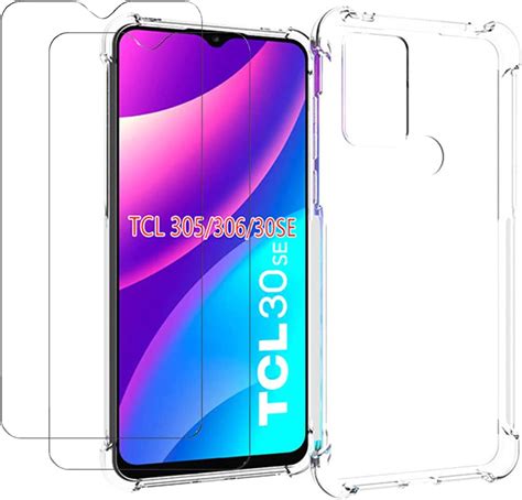 Mmlife For Tcl 30 Se Tcl 30e Tcl 305 Tcl 306 Case With Tempered