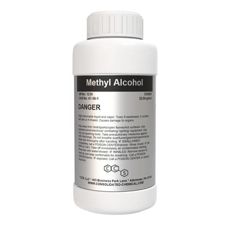 Methyl Alcohol Methanol Premium Multi Purpose Solvent