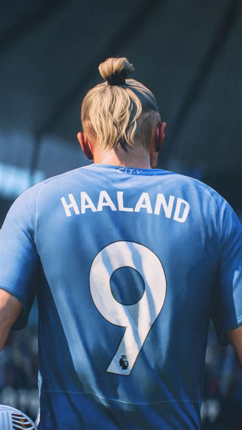 Ea Sports Fc 24 Erling Haaland 4k 1341m Wallpaper Iphone Phone