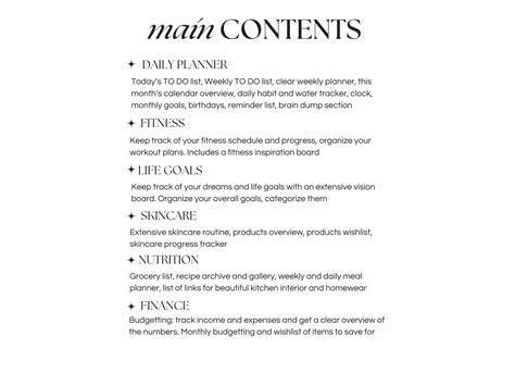 Aesthetic Notion Template Easy Notion Template That Girl Etsy