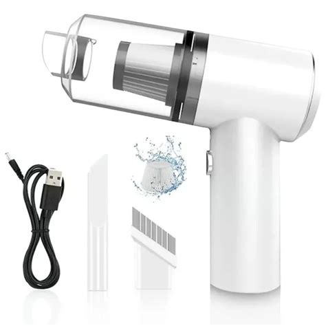 เครื่องดูดฝุ่นขนาดเล็ก ดูดฝุ่นแบบพกพาไร้สาย เล็ก แบบมือถือ 9000pa Vacuum ที่ดูดฝุ่นในรถ ภายใน