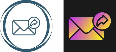 Email Forwarding Vector Icon 40648661 Vector Art At Vecteezy