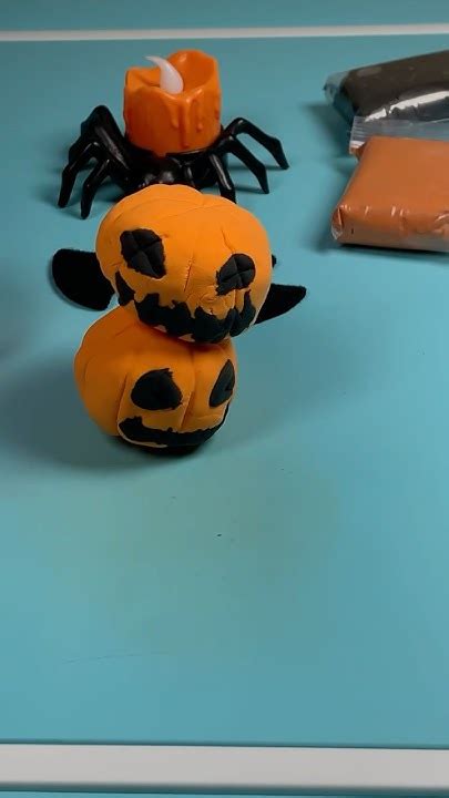 Diy Антистрес на Хелловін 🎃 своїми руками з кухонної губки 🧽та пластиліну Diy Halloween Dıy