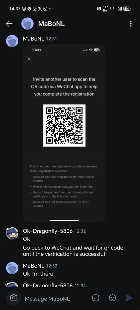 proof 32 wechat verification scan qr code available all countries 👇