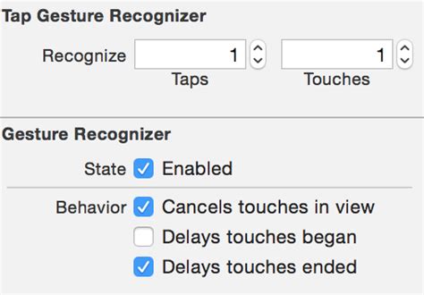 Ios Uitapgesturerecognizer Not Working On Ios9 Stack Overflow