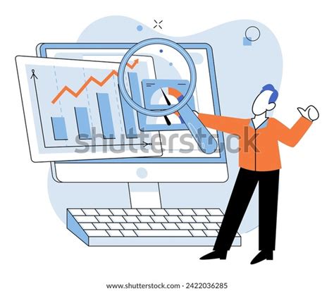 Market Research Vector Illustration Market Research Stock Vector