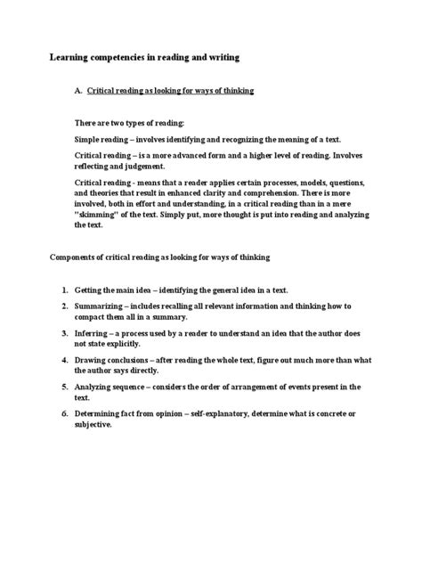 Critical Reading And Evaluative Skills For Texts Under 40 Characters Pdf Intertextuality Idea