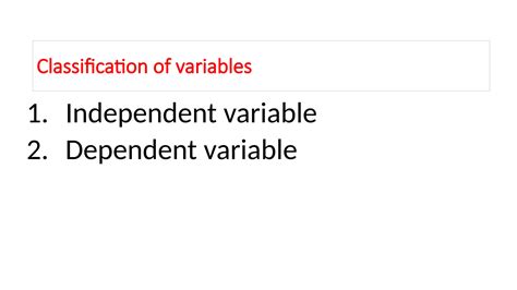 Presentation Types Of Variables Researchpptx Free Download