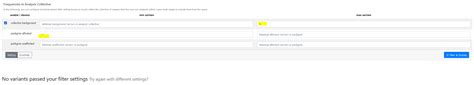 Sv Filter Frequencies In Analysis Collective Not Working Possibly