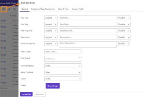 Wordpress Bulk Posts Editing Wp Posts And Pages Bulk Editor Plugin