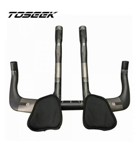 Tt바 자전거핸들바 드롭바 암레스트 스템 Toseek 카본 타임 트라이얼 핸들바 Tt 바 레스트 철인 3 티몬