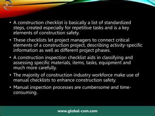Construction Safety Checklist | PPT