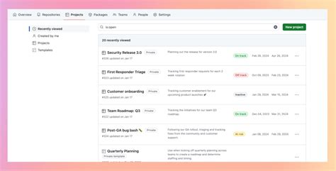 How Were Using Github Projects To Standardize Our Workflows And Stay Aligned The Github Blog