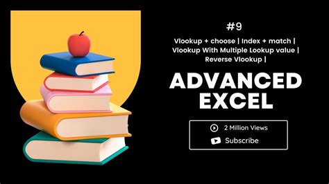 Advanced Excel Tutorial 9 Vlookupchoose Multi Value Vlookup