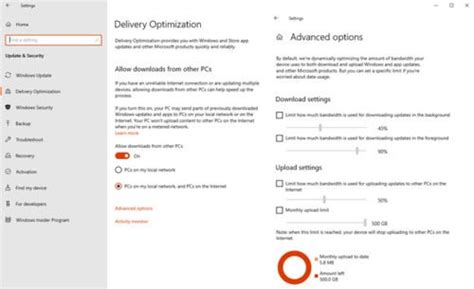 Limit Windows Update Bandwidth During Specific Hours
