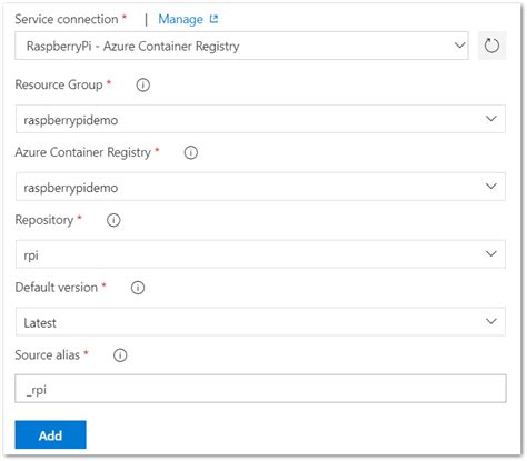 deploy a docker container to a raspberrypi via azure devops casey
