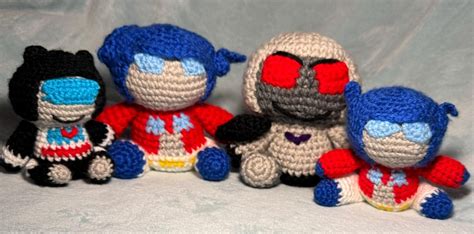 Transformers Crochet Plush Etsy