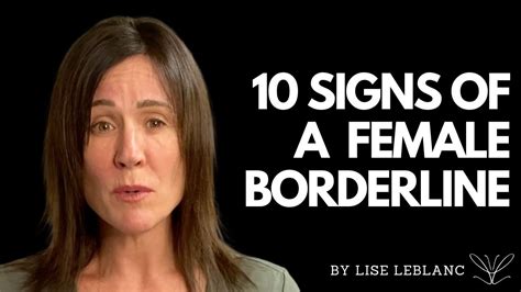 10 Ways To Spot A Borderline Partner YouTube