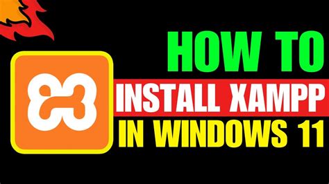 how to 64 bit download xampp install for windows 11 youtube
