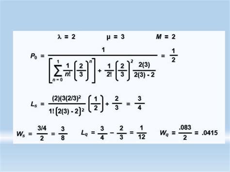 Queueing Theory Waiting Line Model Heizer And Render Pptx
