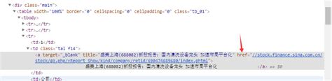 爬虫（二）：新浪财经爬虫（获取文本信息） 新浪财经企业文本数据 小鬼207的博客 csdn博客