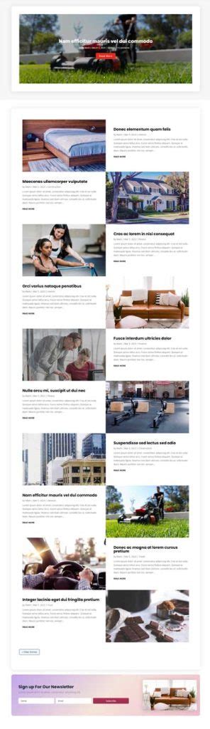Blog Layouts My WordPress