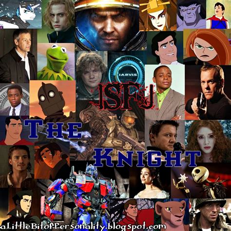 Type Heroes Isfj The Knight A Little Bit Of Personality