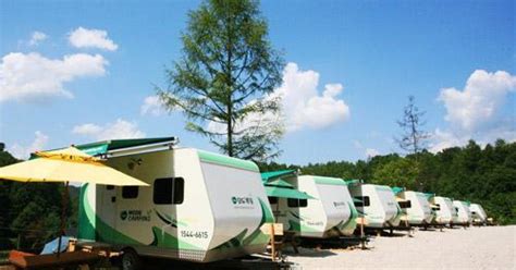 모두투어 홍천 핀란드 마을에 오토캠핑장 개장