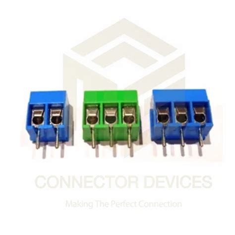 PCB MOUNT TERMINAL BLOCK XINYA Y V A BRASS PIN TIN PLATED At Piece In Mumbai