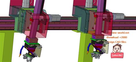 Industrial D Model CNC Lathe Arm MACHINE WORLD