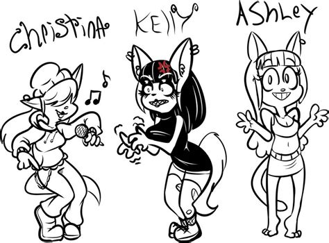 My Ocs 2 By Gold Kott On Deviantart