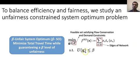 underline balancing fairness and efficiency in traffic routing via