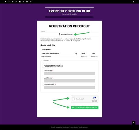 Anti Spam And Recaptcha Event Espresso