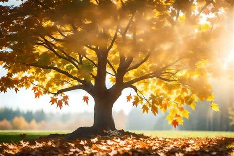 Tree With Falling Leaves Stock Photos Images And Backgrounds For Free Download