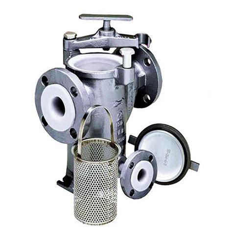 Eaton Model 72l Simplex Tefzel Plastic Lined Basket Strainer