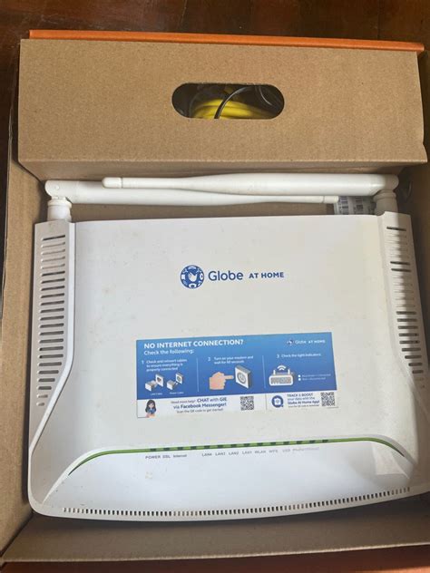 Globe Fiber Home Modem Computers And Tech Parts And Accessories