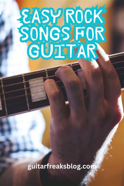 Easy Rock Songs For Guitar Guitar Lessons Guitar Chords Beginner Songs Guitar Songs