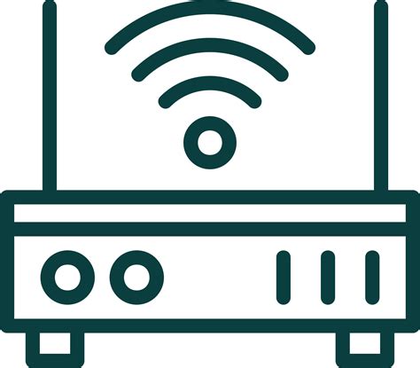 Router Vector Icon Design Vector Art At Vecteezy