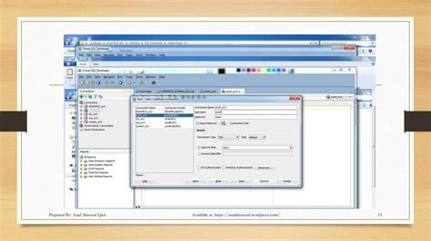 Oracle Sql Developer Tutorial Ppt