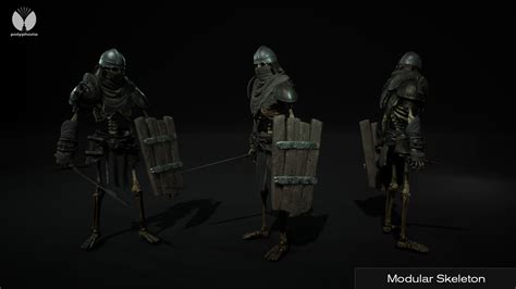 Modular Skeleton Unreal Engine Asset