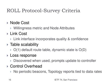 PPT HYDRO A Hybrid Routing Protocol For Lossy And Low Power Networks Draft Tavakoli Hydro 01