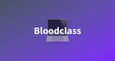 Bloodclass A Hugging Face Space By Daarnie