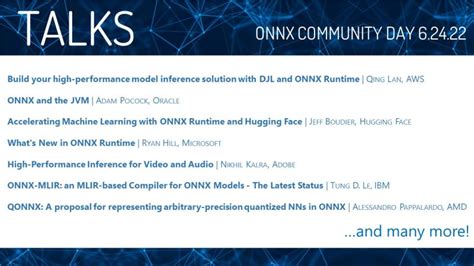 Faith Xu On Linkedin Onnx Ml Machinelearning