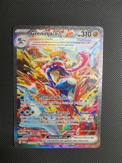 Greninja Ex Sir Hobbies And Toys Toys And Games On Carousell