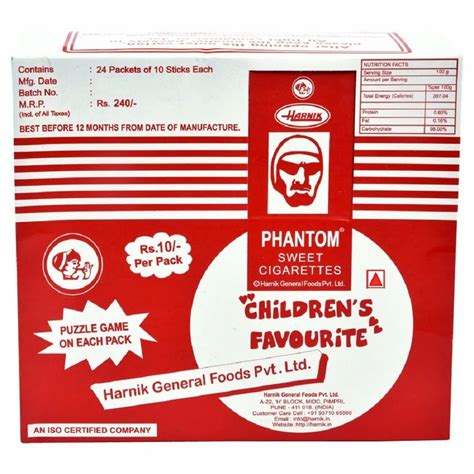 Phantom Sweet Cigarette Candy At Rs 200pack Flavoured Candies In