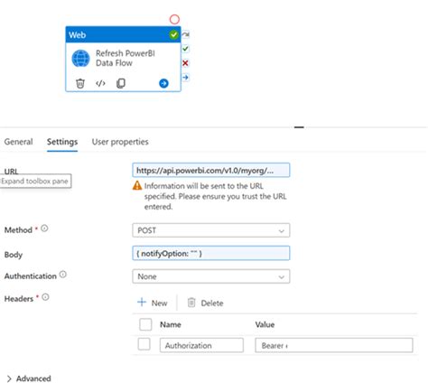 Powerbi Rest Apis To Automate The Dataflows Refresh From Azure Synapse