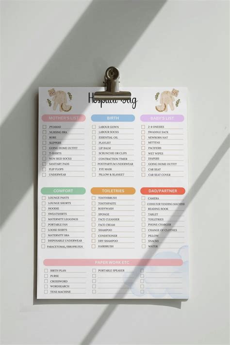 Pregnancy Checklist Bundle Printable Pregnancy Planner To Do Lists