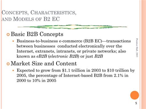 PPT Chapter Business To Business E Commerce B B PowerPoint Presentation ID